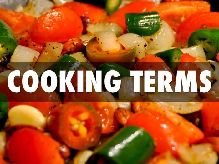 Cooking Terms You Should Know to Become A Better Cook – Western ...